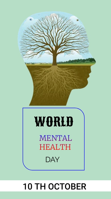 Copy of WORLD MENTAL HEALTH DAY | PosterMyWall