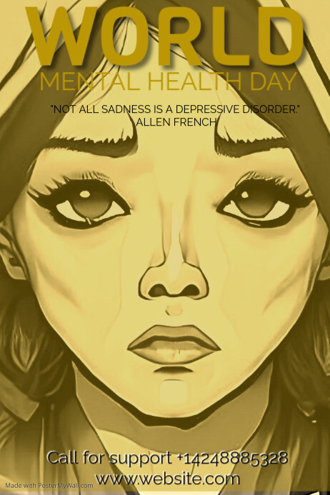 Copy of WORLD MENTAL HEALTH DAY | PosterMyWall