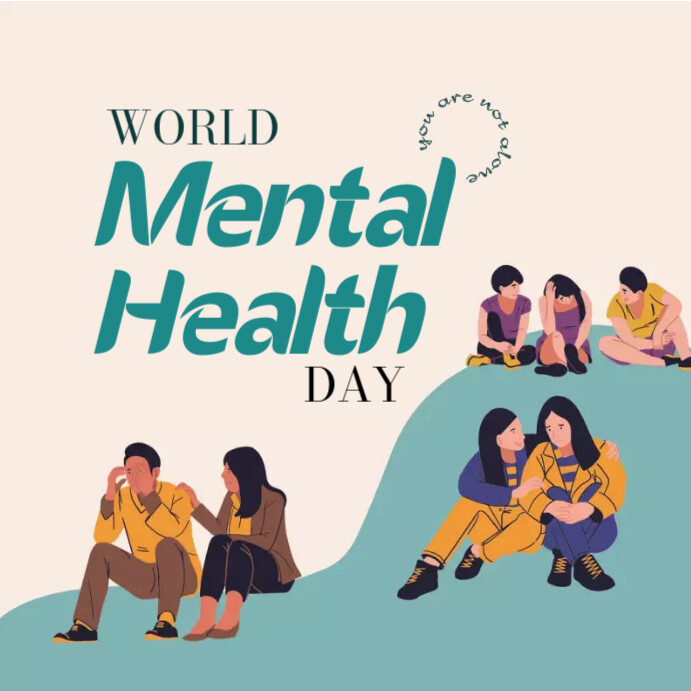 Copy of World Mental Health Day Instagram Post | PosterMyWall