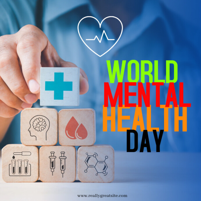 World Mental Health Day Instagram Post Template | PosterMyWall