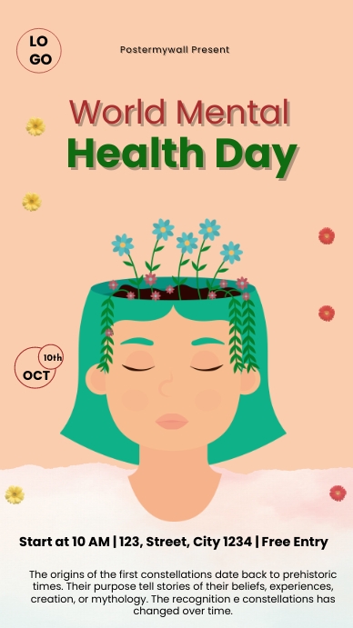 Copy of World Mental Health Day Instagram Story | PosterMyWall