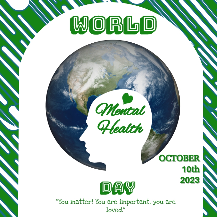 Copy of World Mental Health Day Poster | PosterMyWall