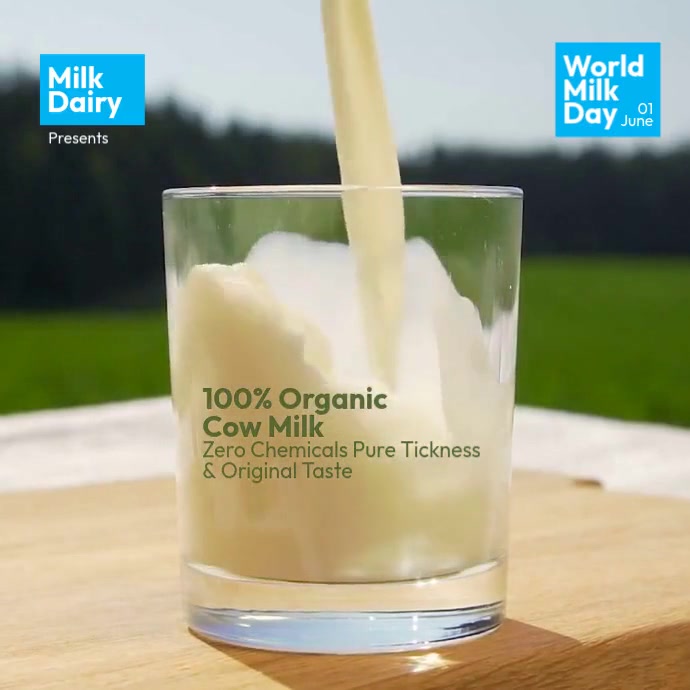 Copy of World Milk Day Service Post Template | PosterMyWall