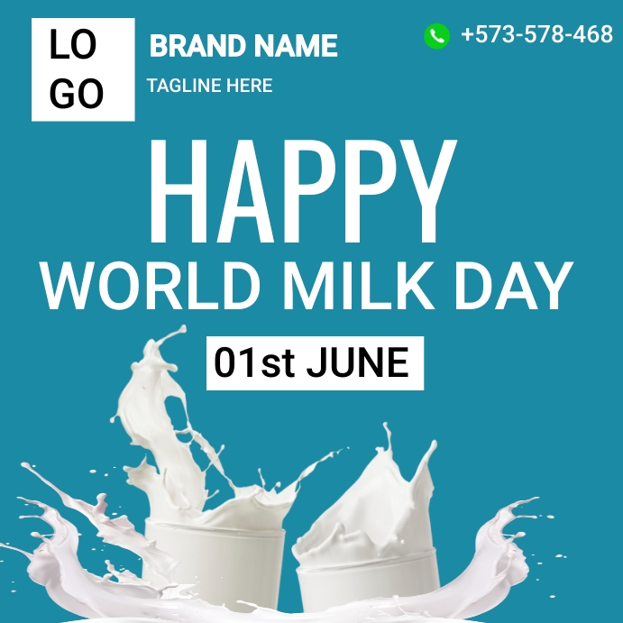 World milk day template | PosterMyWall