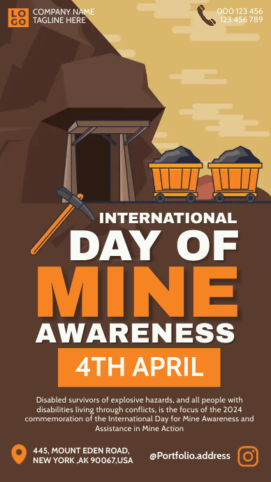 world mine day,event Template | PosterMyWall