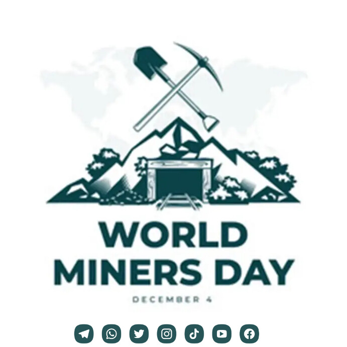 world miners day Template | PosterMyWall
