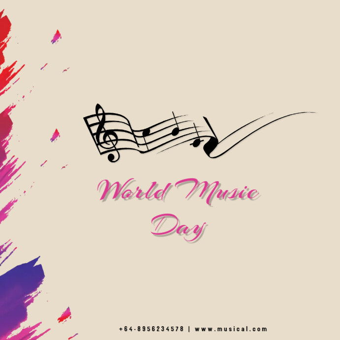 World Music Day Template | PosterMyWall