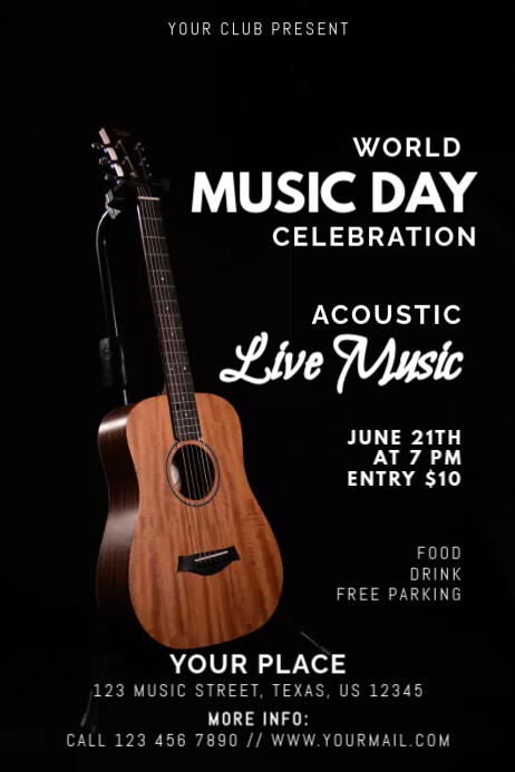 world music day Template | PosterMyWall