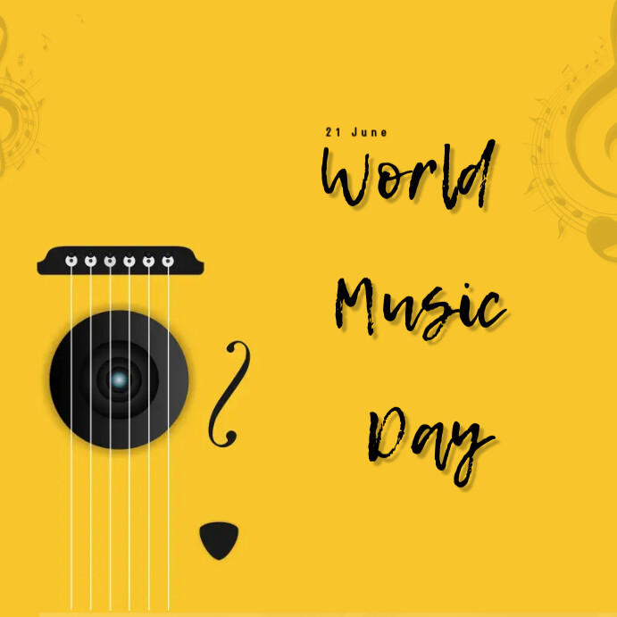 World Music Day Template | PosterMyWall