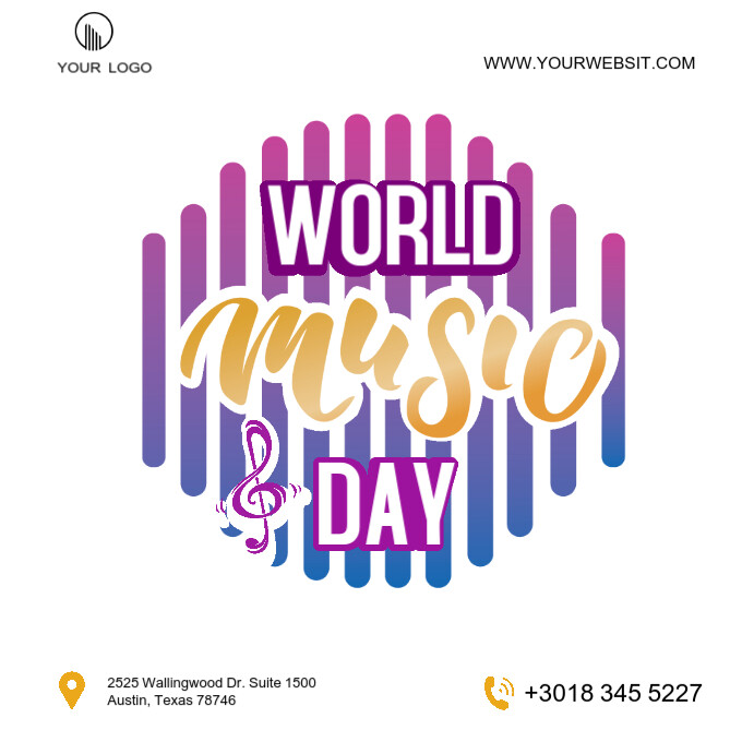 World Music Day Template | PosterMyWall