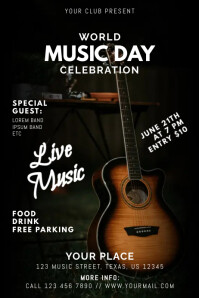 world music day Template | PosterMyWall