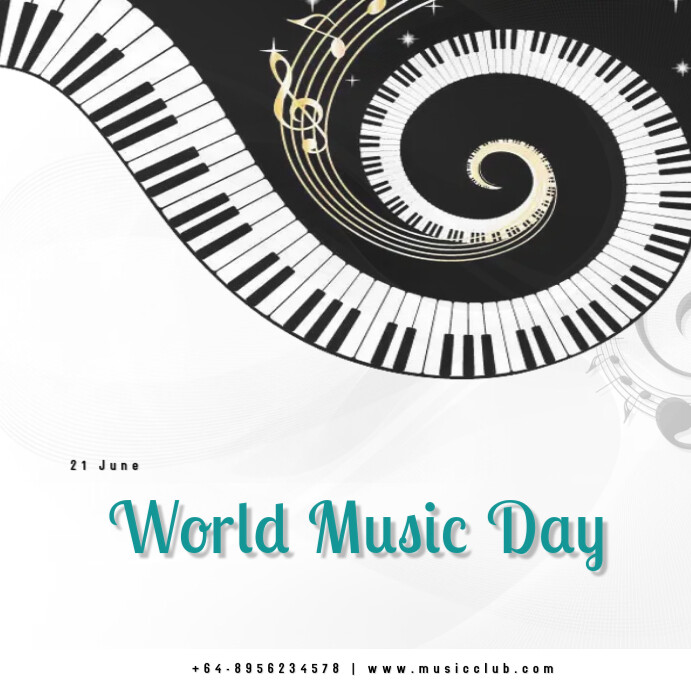 World Music Day Template | PosterMyWall