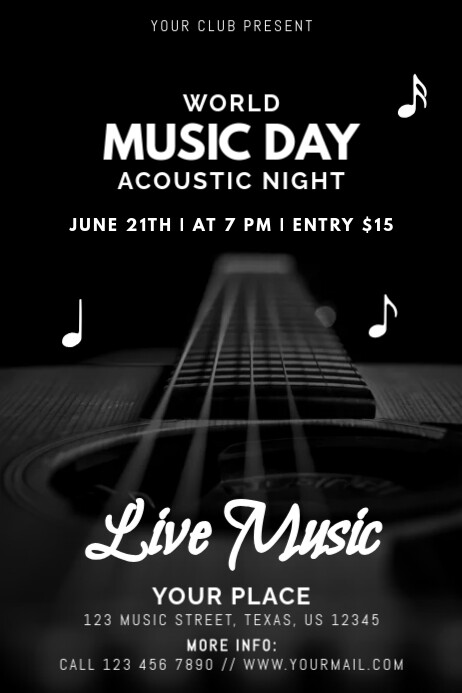 world music day Template | PosterMyWall