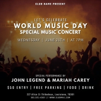 MUSIC DAY Template | PosterMyWall
