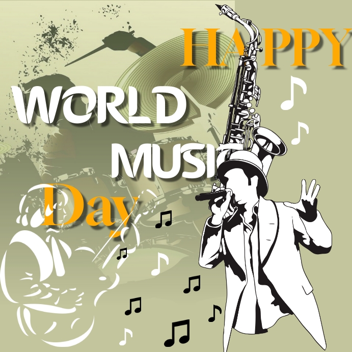 Copy of World music day | PosterMyWall