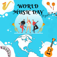 MUSIC DAY Template | PosterMyWall