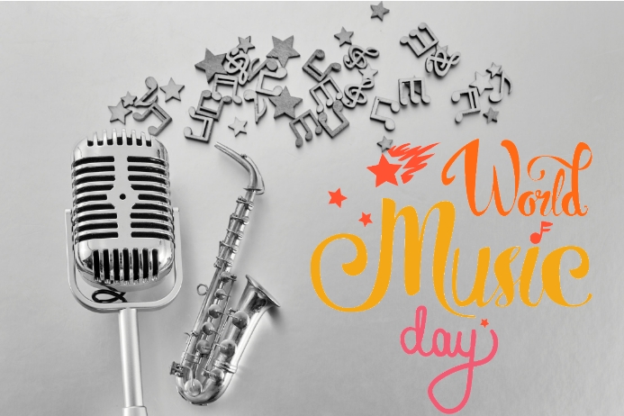 World Music Day Poster Design Template | PosterMyWall
