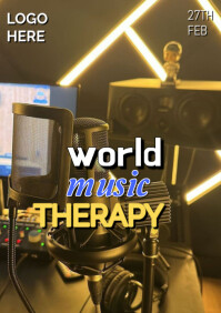 World Music Therapy Day Template | PosterMyWall