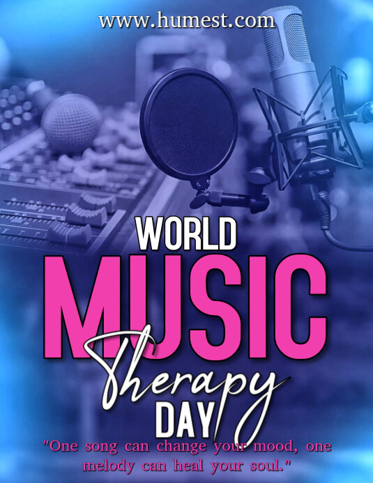 Copy of World Music Therapy Day | PosterMyWall