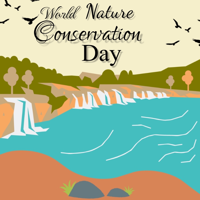 World Nature Conservation Day Template | PosterMyWall