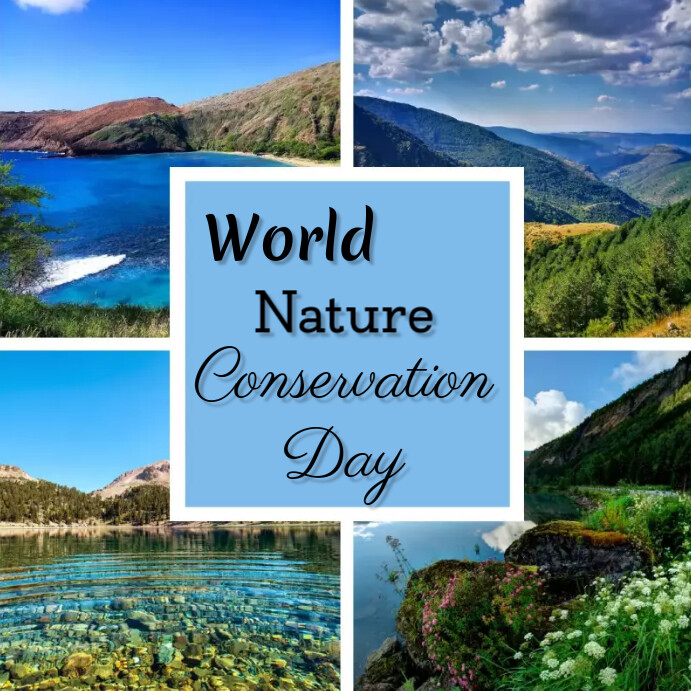 World Nature Conservation Day Template | PosterMyWall