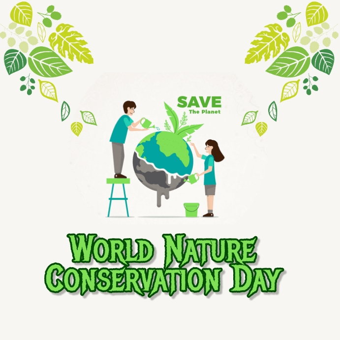 World Nature Conservation Day Template | PosterMyWall