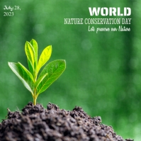 World Nature Conservation Day Template | PosterMyWall