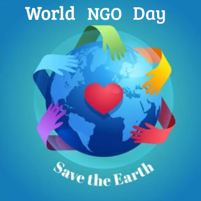 World NGO day Template | PosterMyWall