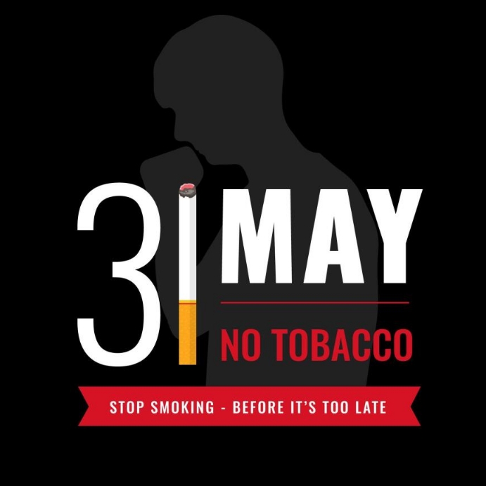 Copy of World no tobacco day design | PosterMyWall