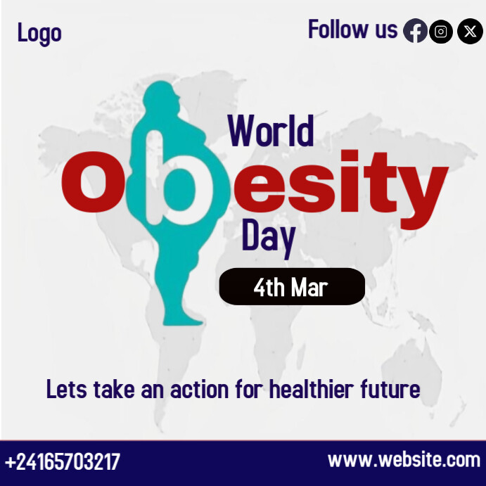 World obesity day Template | PosterMyWall