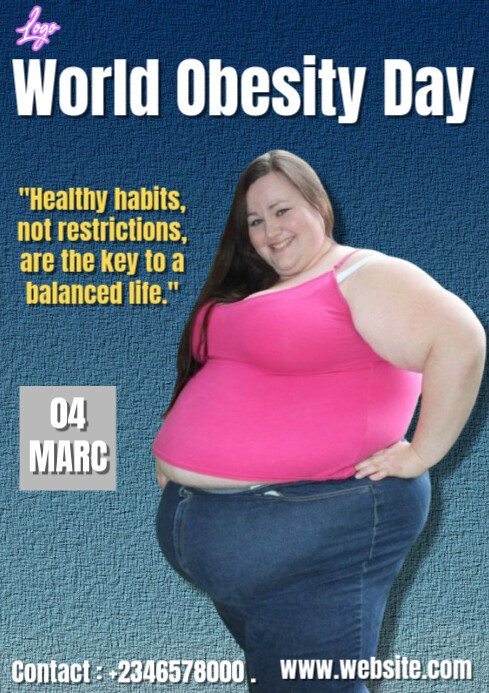 Copy of World obesity day | PosterMyWall
