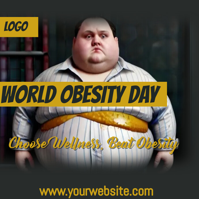 Plantilla de world obesity day template | PosterMyWall