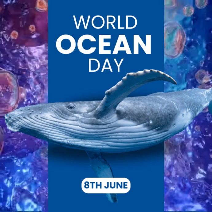 Plantilla de World Ocean Day Ads | PosterMyWall