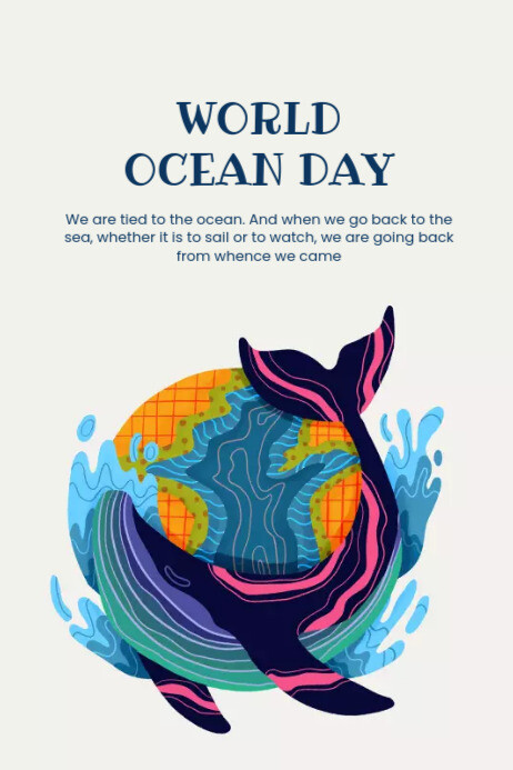 World ocean day Template | PosterMyWall