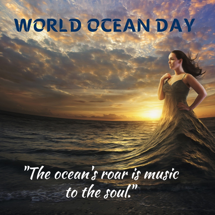 world ocean day Template | PosterMyWall