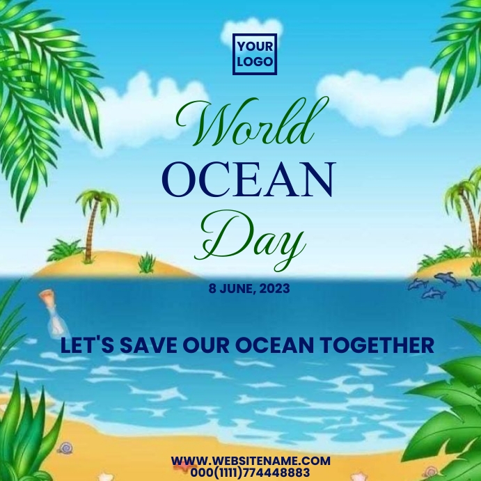 World ocean day | PosterMyWall
