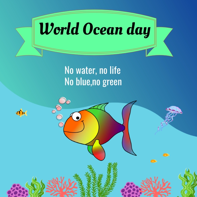 World ocean day Template | PosterMyWall