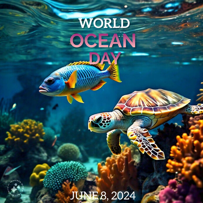 World Ocean Day Poster Templat | PosterMyWall