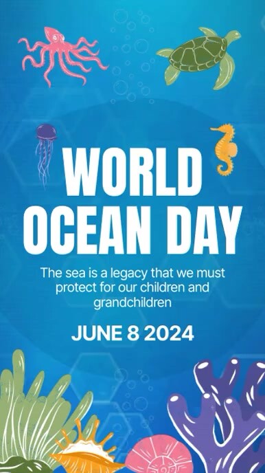 World Ocean Day Poster Template | PosterMyWall