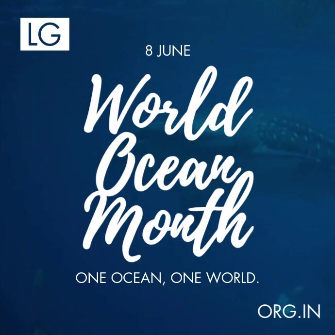 Copy of World Ocean Month 2021 Template | PosterMyWall