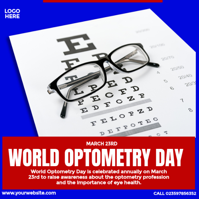 World Optometry Day Template | PosterMyWall