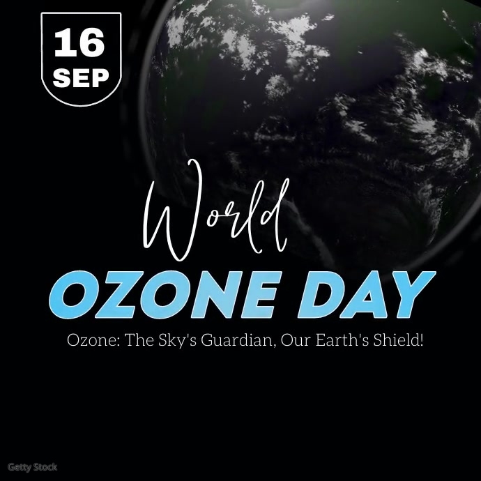 Copy of World Ozone Day Celebration card | PosterMyWall