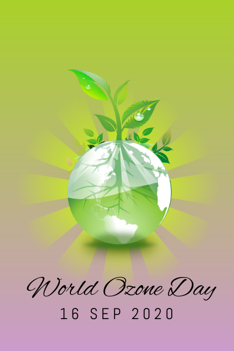 Copy of WORLD OZONE DAY | PosterMyWall
