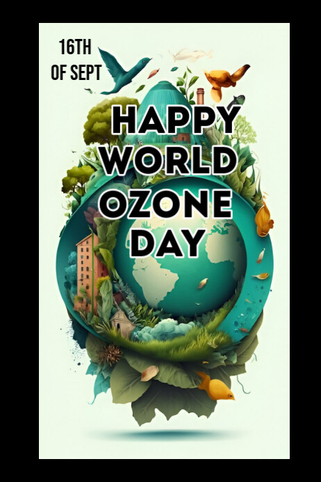World Ozone day Template | PosterMyWall