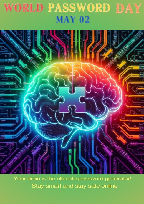 Plantilla de World Password Day Template | PosterMyWall