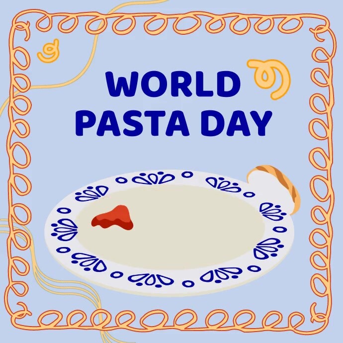 World pasta day Template | PosterMyWall