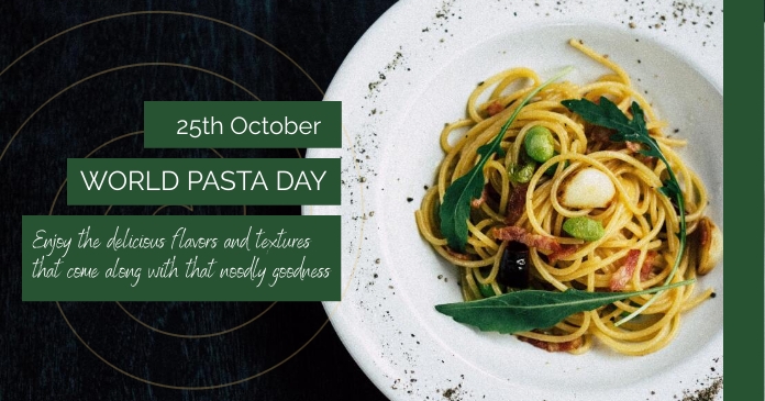 World Pasta Day Template | PosterMyWall