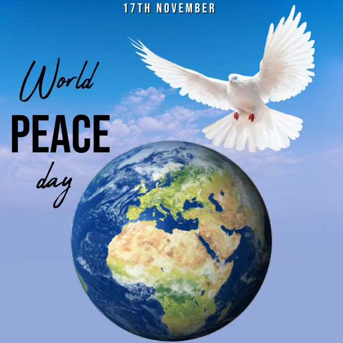 Plantilla de World Peace Day | PosterMyWall
