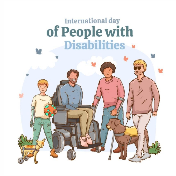 World people with disability day flyer Template | PosterMyWall