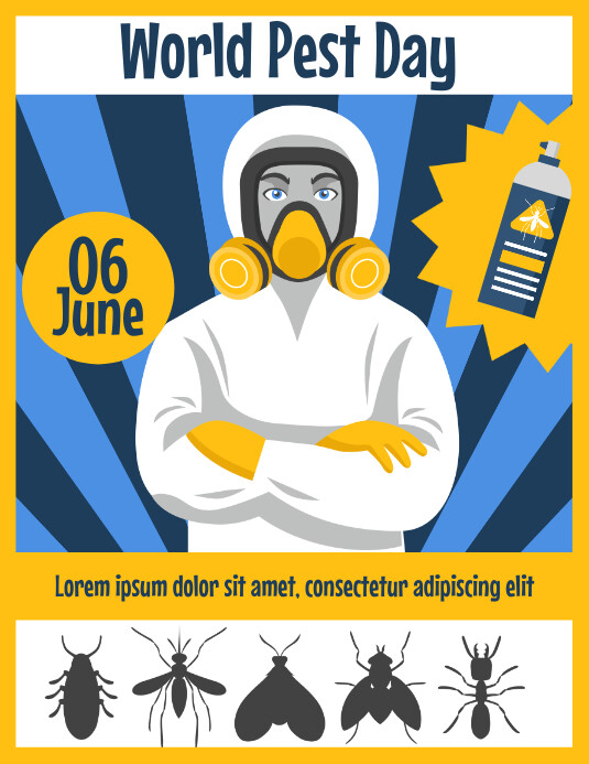 Copy of World Pest Day | PosterMyWall